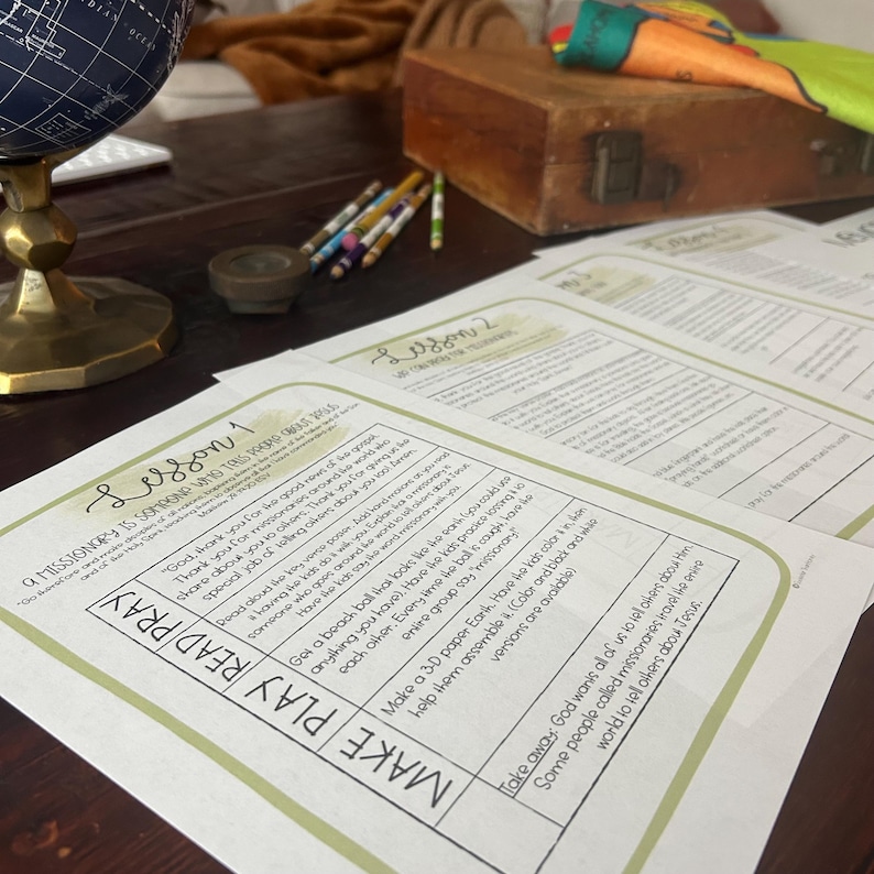Missionaries - Bible-based Toddler Curriculum - Homeschool, Preschool ...
