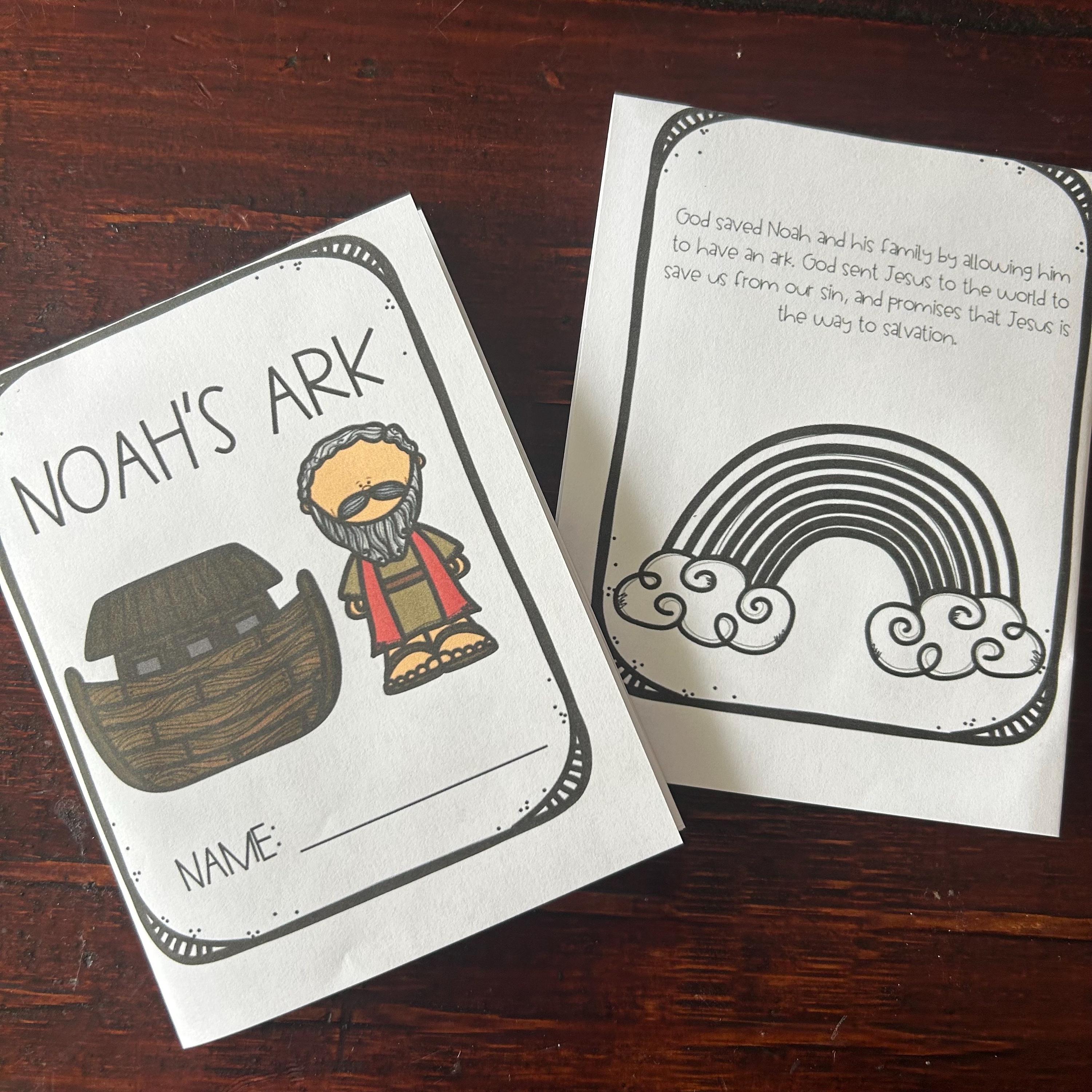 Mini Book: Noah’s Ark - Etsy