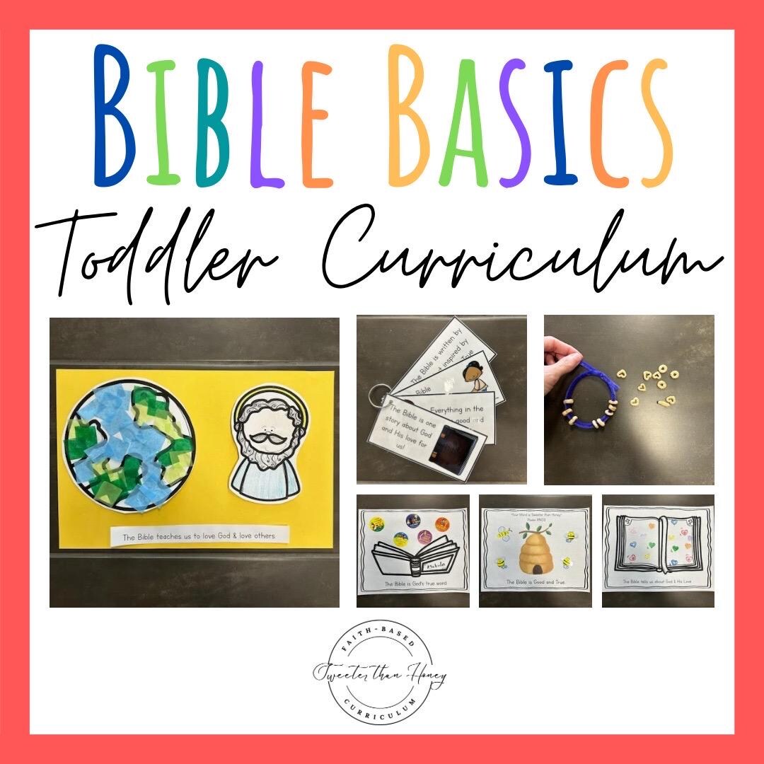 Bible Basics - Bible-based Toddler Curriculum - Homeschool, Preschool ...
