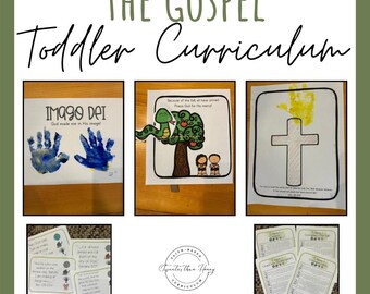 Jesus - Bible-based Toddler Curriculum - Homeschool, Preschool, Sunday ...