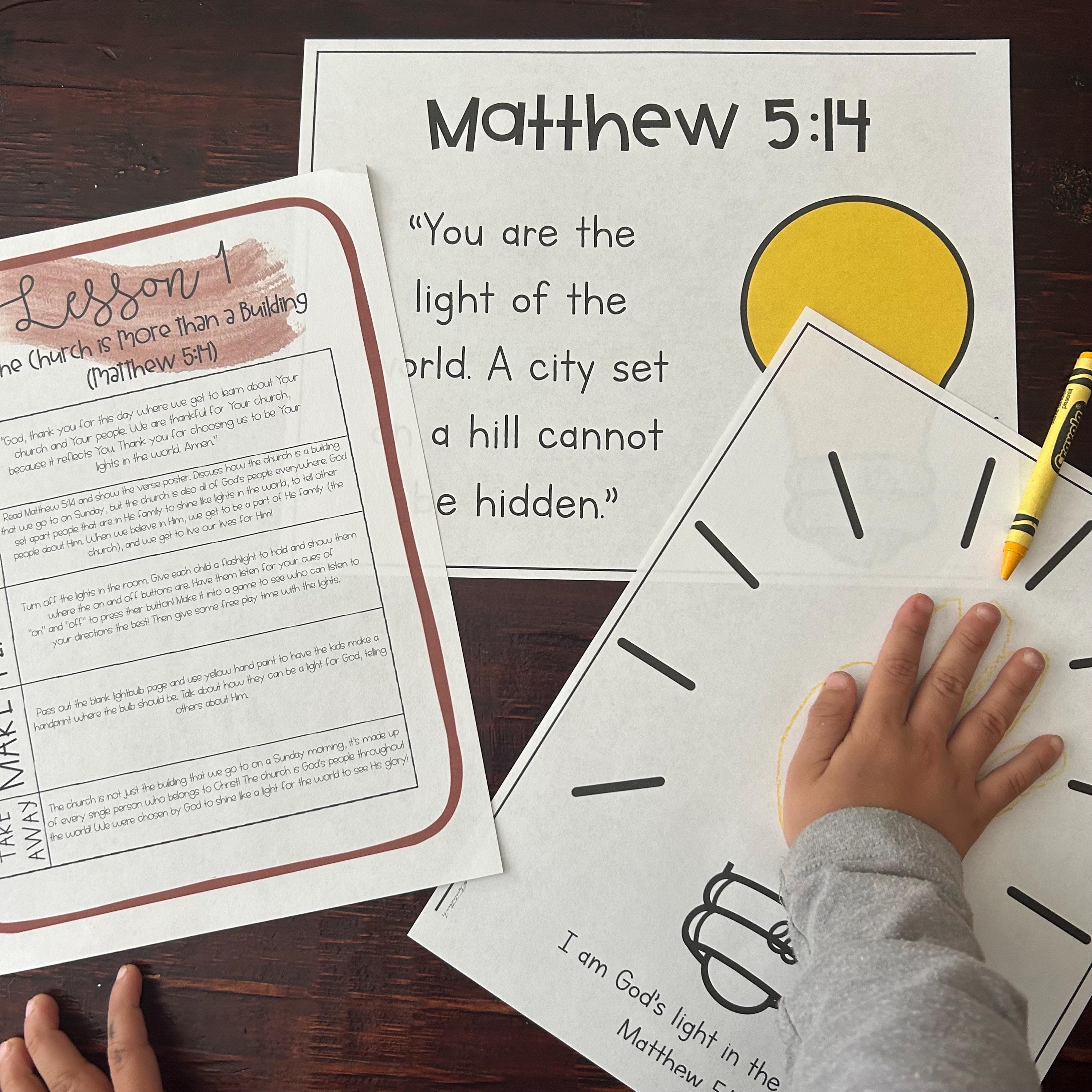 The Church - Bible-based Toddler Curriculum - Homeschool, Preschool ...