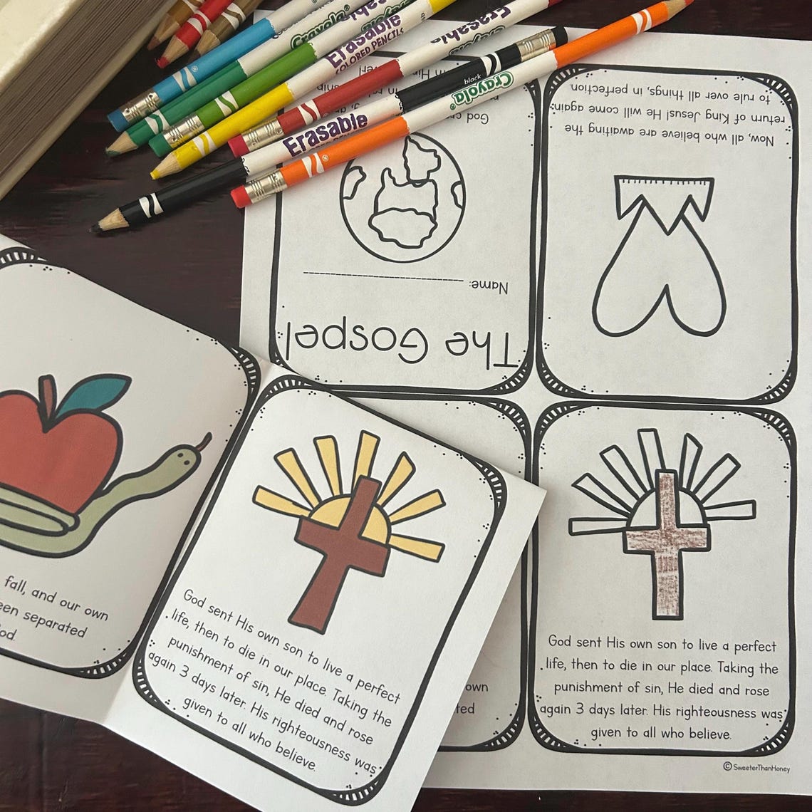 Mini Book: the Gospel - Etsy