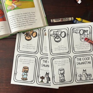Mini Book: the Good Samaritan - Etsy
