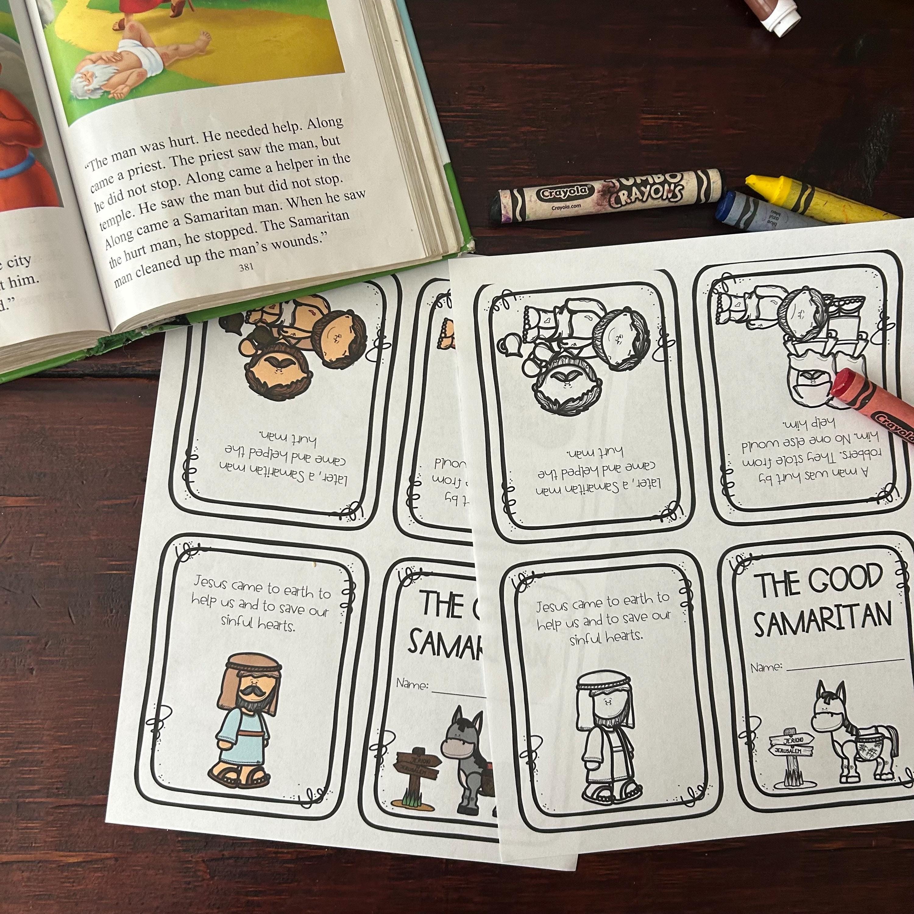 Mini Book: the Good Samaritan - Etsy