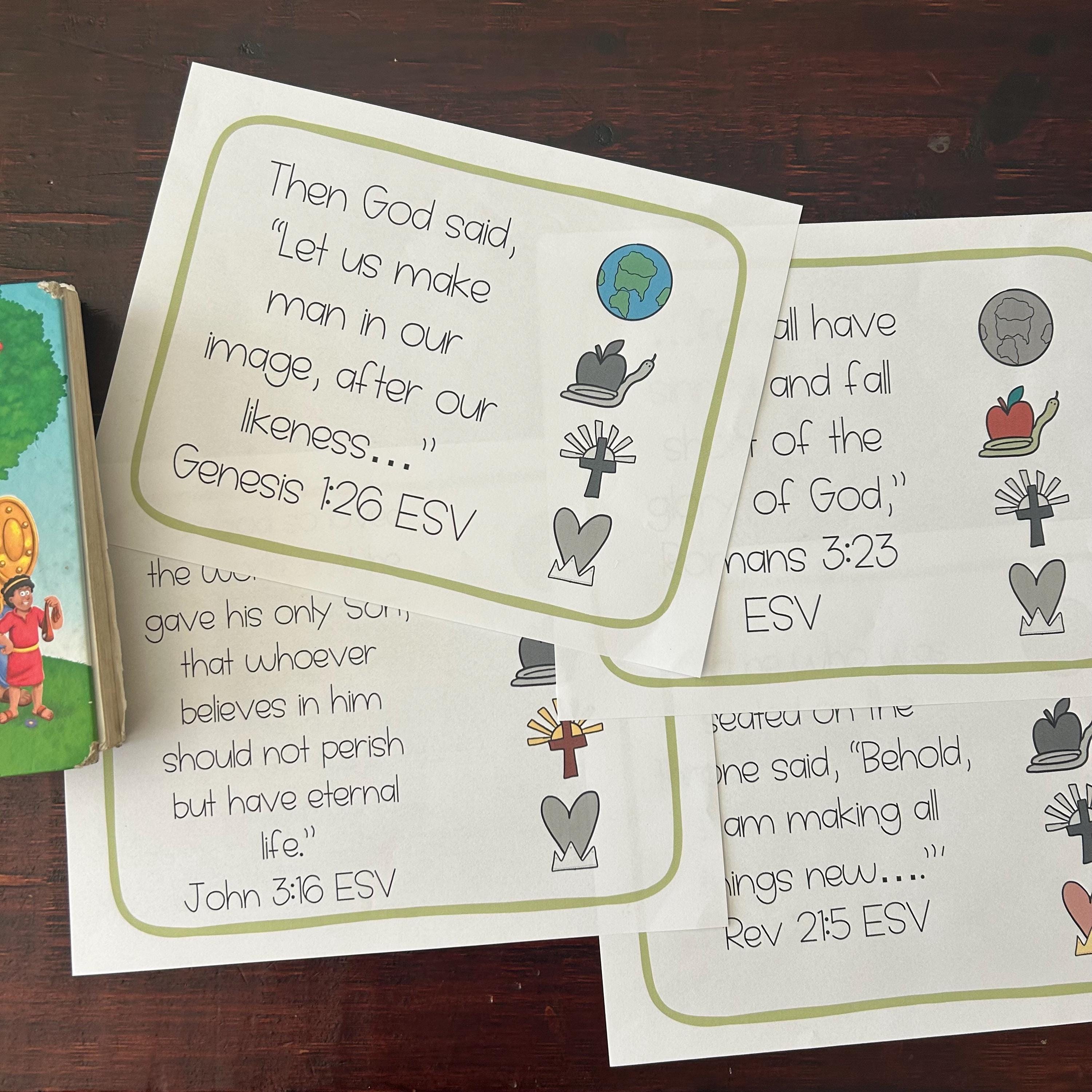 The Gospel - Bible-based Toddler Curriculum - Homeschool, Preschool ...