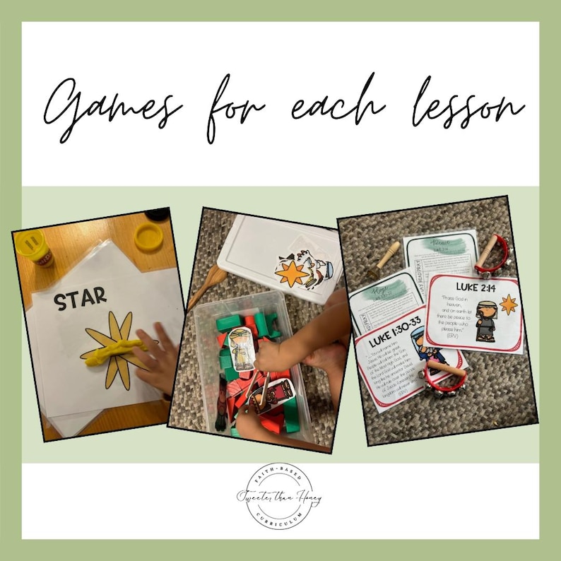 Advent - Bible-based Toddler Curriculum for Homeschool, Preschool, and ...