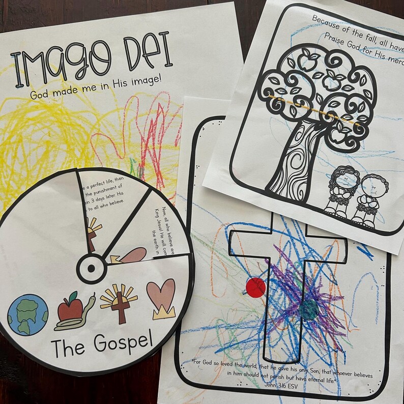 The Gospel - Bible-based Toddler Curriculum - Homeschool, Preschool ...