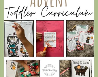 Jesus - Bible-based Toddler Curriculum - Homeschool, Preschool, Sunday ...