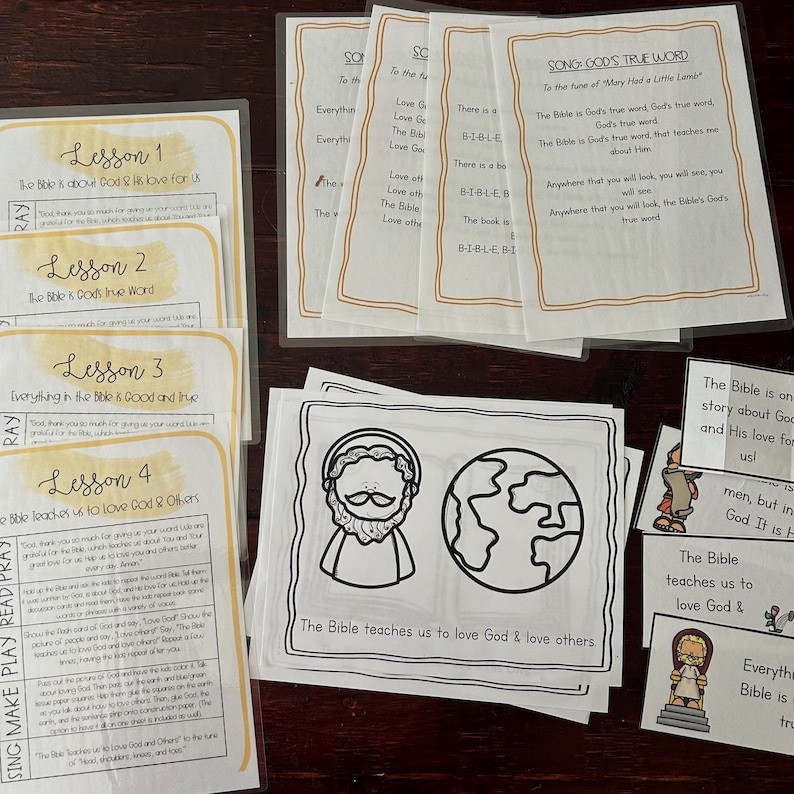 Bible Basics - Bible-based Toddler Curriculum - Homeschool, Preschool ...