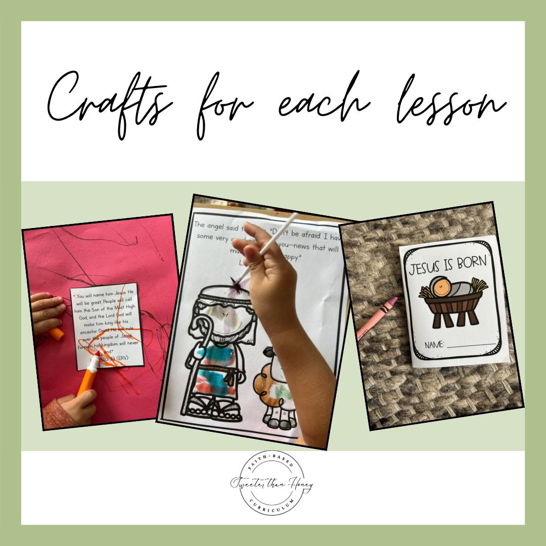 Advent - Bible-based Toddler Curriculum for Homeschool, Preschool, and ...