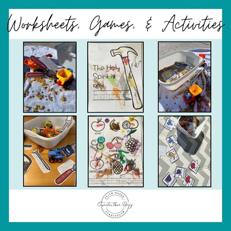 Holy Spirit - Bible-based Toddler Curriculum - Homeschool, Preschool ...