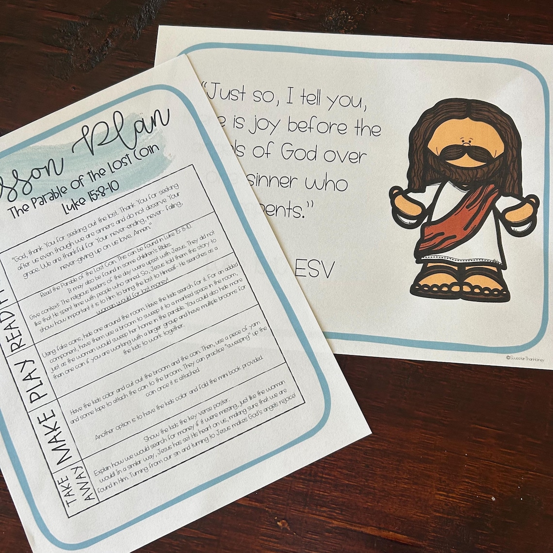 Parable of the Lost Coin Lesson | Toddler, Preschool, Homeschool ...