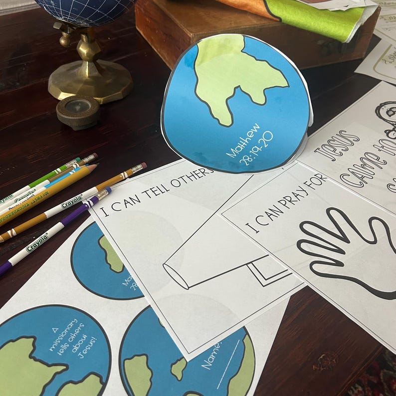 Missionaries - Bible-based Toddler Curriculum - Homeschool, Preschool ...