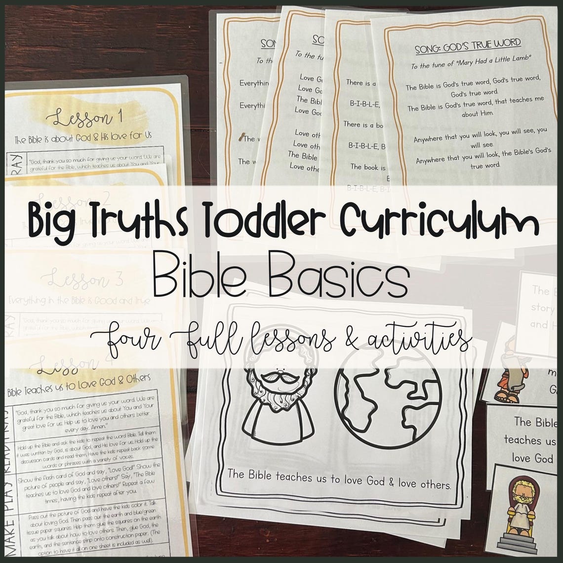 Bible Basics - Bible-based Toddler Curriculum - Homeschool, Preschool ...