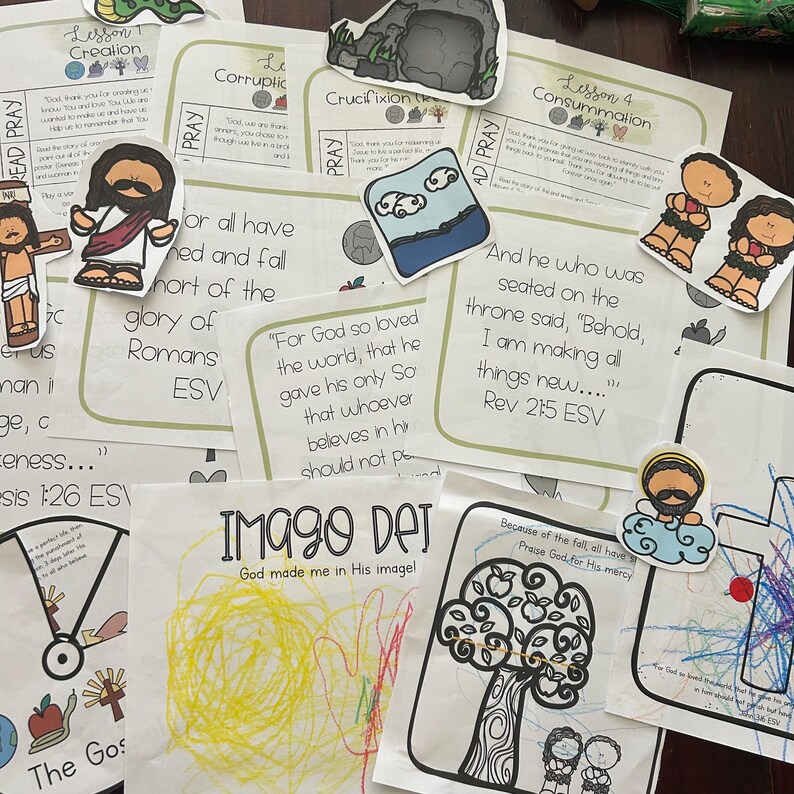 The Gospel - Bible-based Toddler Curriculum - Homeschool, Preschool ...