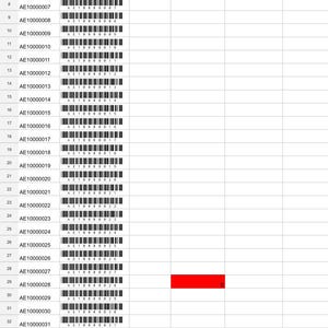Inventory Spreadsheet With Scannable Barcodes, Profit & Profit Margin ...