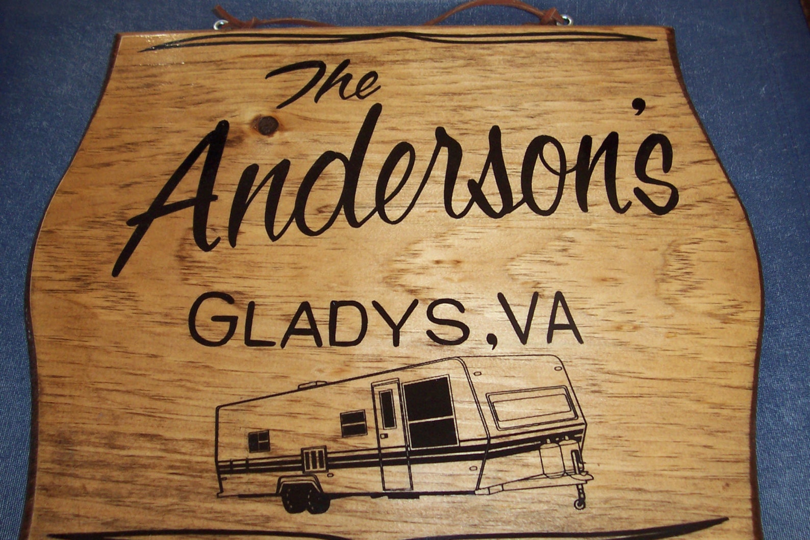 Personalized RV Sign Wood Plaque Custom Made | Etsy