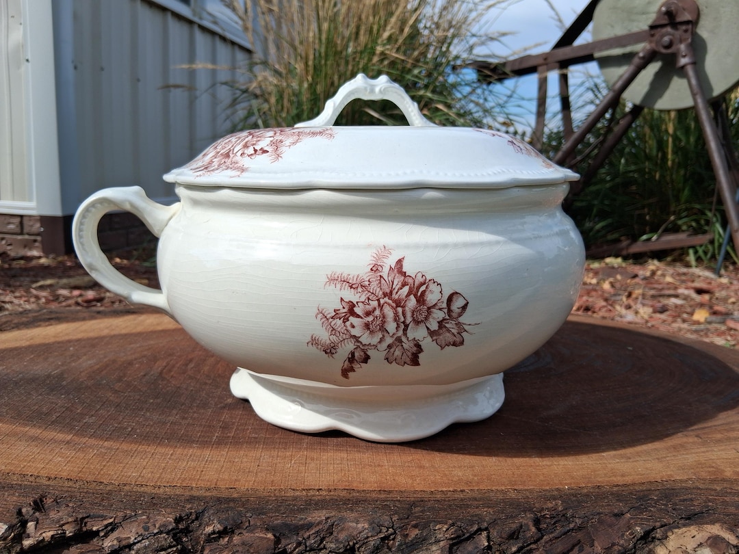 Victorian Era Ceramic Chamber Pot - Etsy