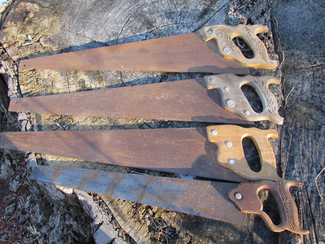 Old Rustic Hand Saws - Etsy