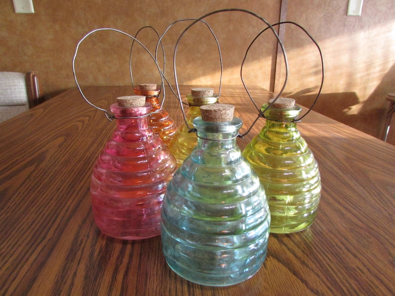 Retro Decorative Glass Wasp Traps - Etsy