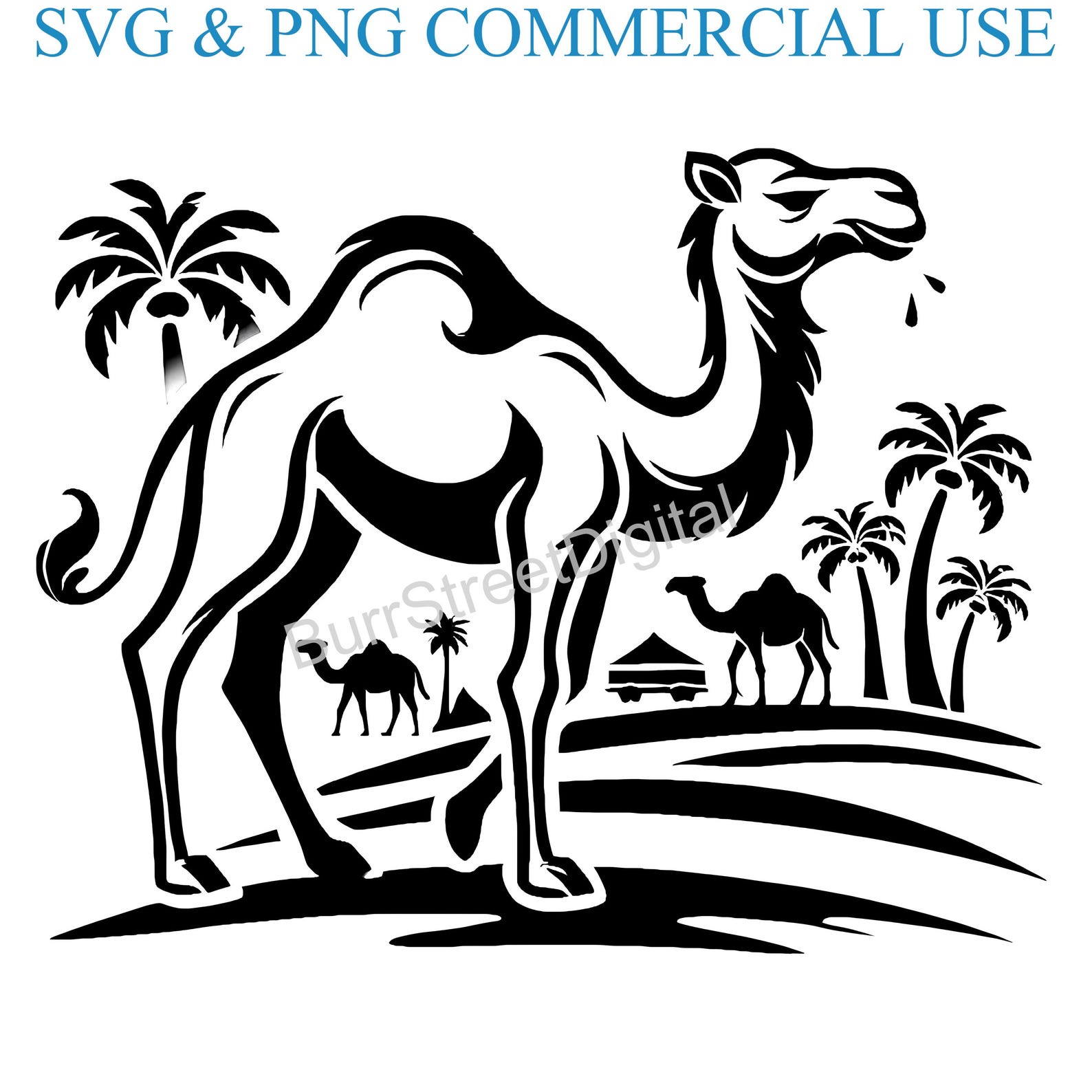 Camel SVG, PNG Graphic Design Files (digital Download) - Etsy