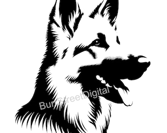 Girl With Dog SVG & PNG Digital Files, Vector Graphic Design Print ...