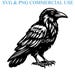 Raven Vector Graphic, SVG & PNG Files (digital Download) - Etsy