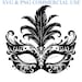 Masquerade Mask SVG, PNG, Carnival Vector Graphic (digital Download) - Etsy
