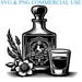 Whiskey Decanter and Shot Glass SVG PNG Files (digital Download) - Etsy