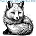 Fox SVG & PNG Files, Vector Graphic Design (digital Download) - Etsy