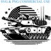 Tank SVG & PNG Digital Files, Vector Graphic Design Print Laser Engrave ...