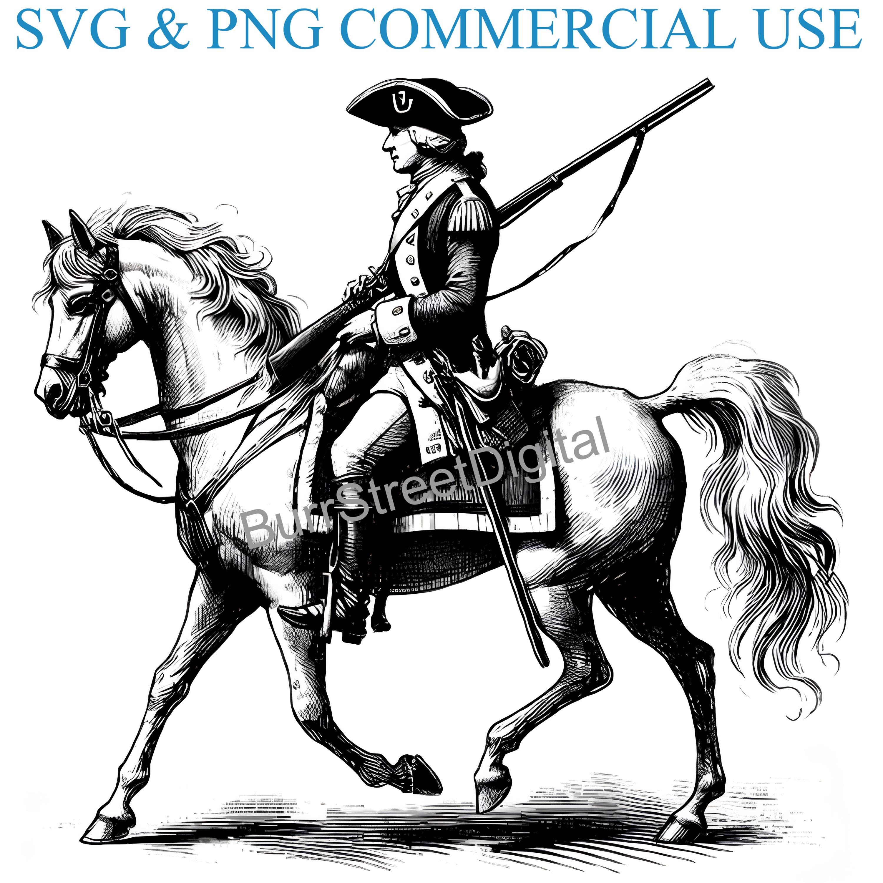 Minuteman SVG & PNG Digital Files, Vector Graphic Design Print Laser ...