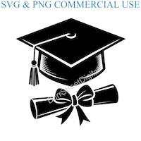 Graduation 2025 Cap SVG Bundle: Topper Designs, Clipart (digital ...