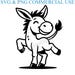 Dancing Donkey SVG, PNG, Vector Graphic Files (digital Download) - Etsy