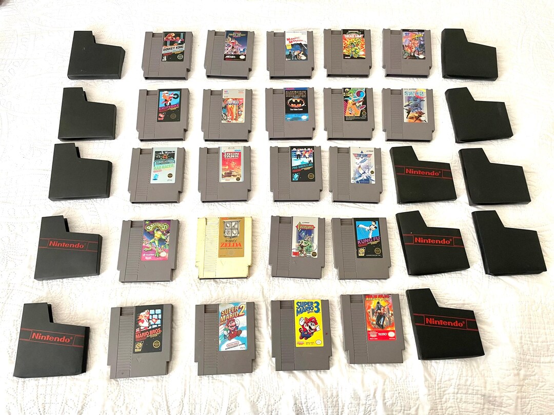 Super Nintendo NES Game Lot - Etsy