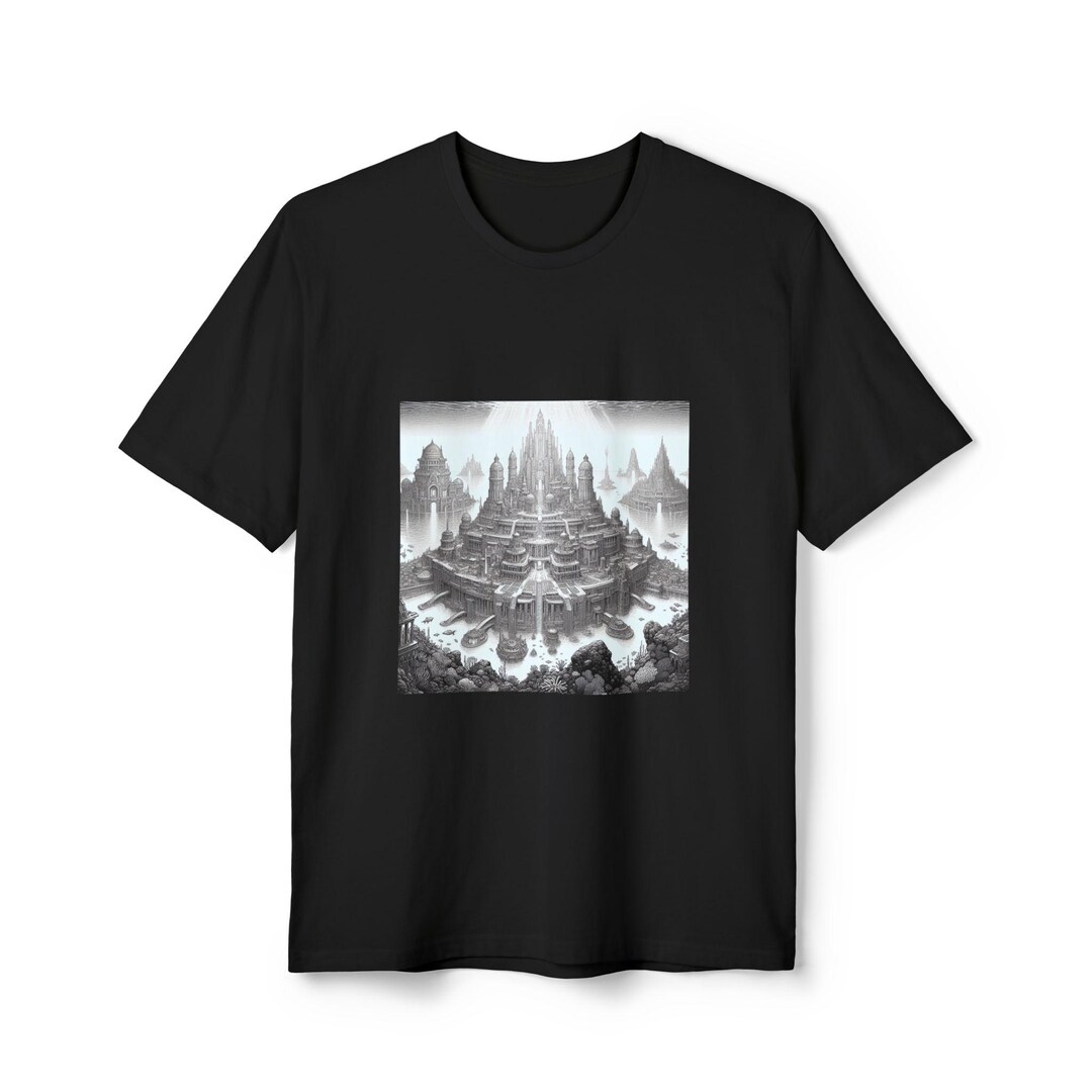 Atlantis Graphic Tee - Etsy