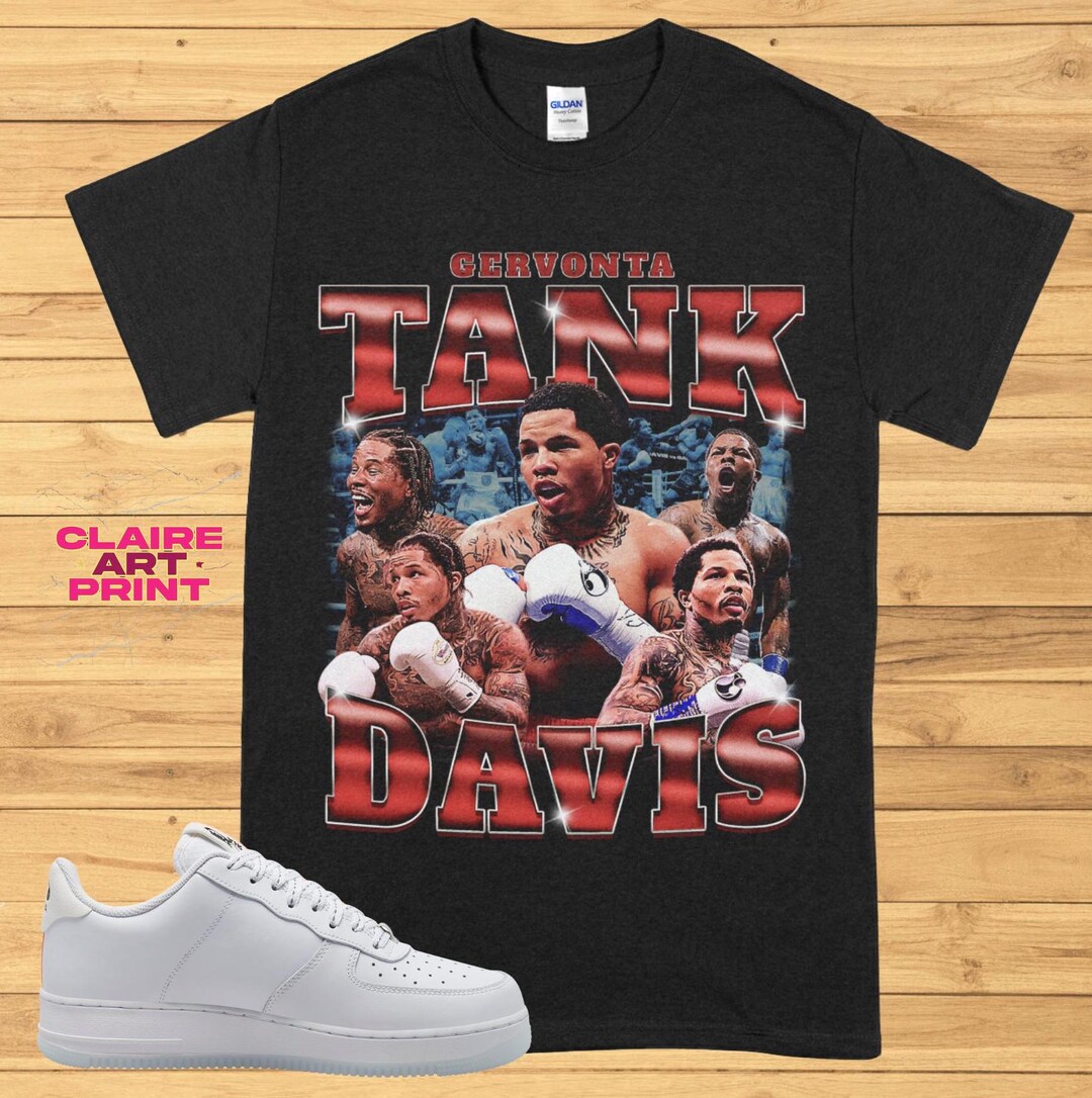 Vintage Style Gervonta Davis T Shirt, Tank Shirt, Boxer Shirt, Gervonte ...