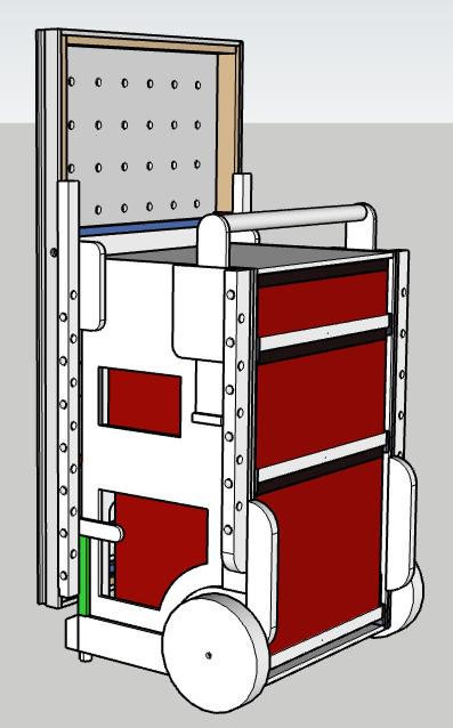 Workbench Rolling Cart (wroc) Packout Toolbox Plans - Imperial - Etsy