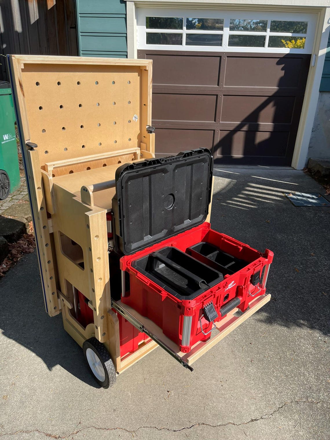 Workbench Rolling Cart (wroc) Packout Toolbox Plans - Imperial - Etsy