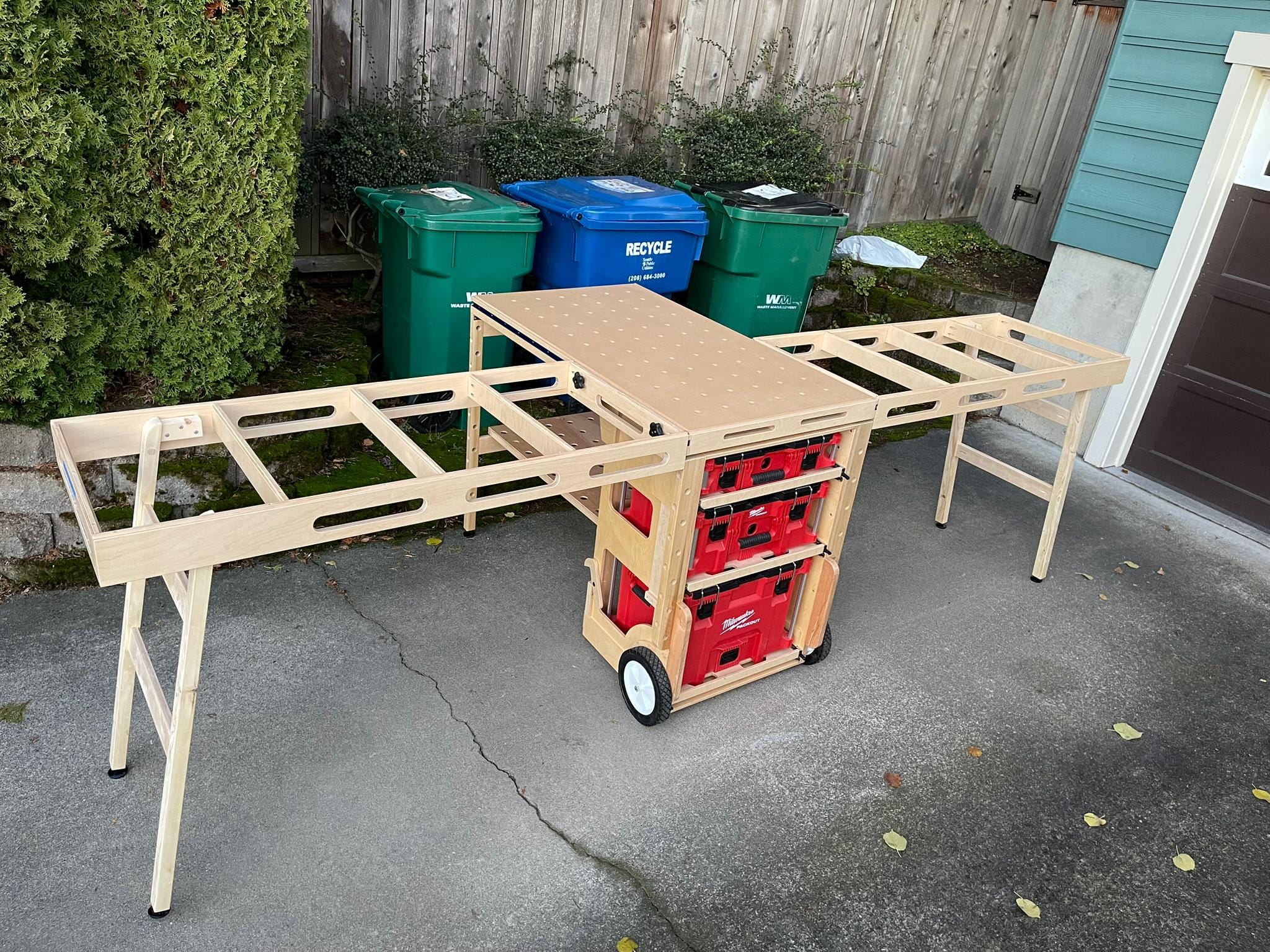 Workbench Rolling Cart (wroc) Packout Toolbox Plans - Imperial - Etsy