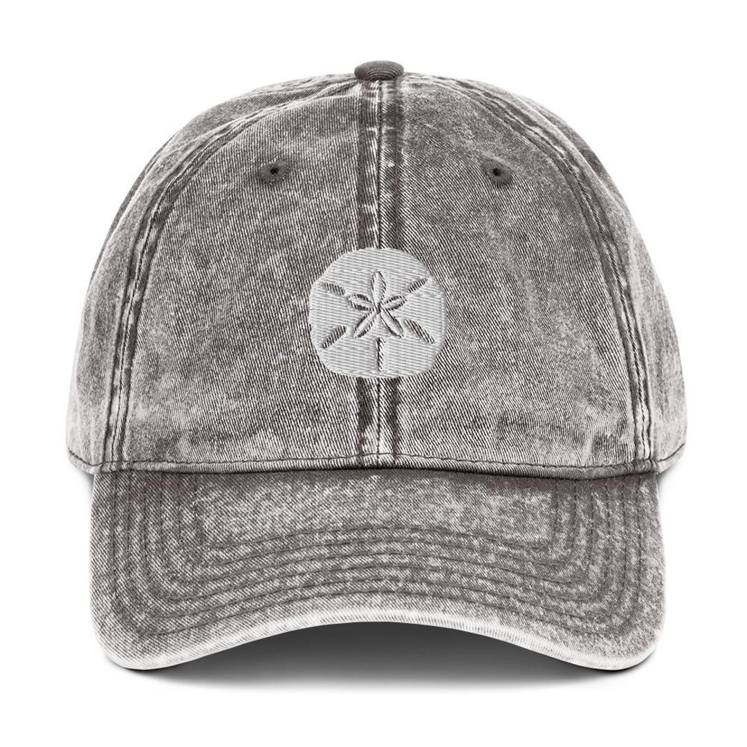 Vintage Embroidered Sand Dollar Cap - Etsy