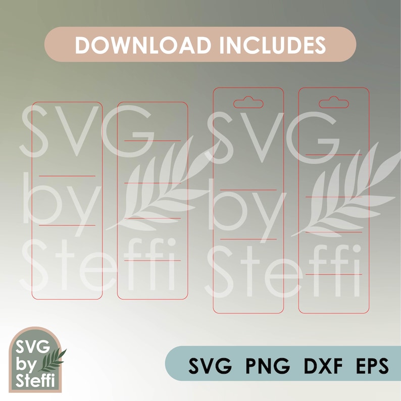 Bookmark Sleeve Svg Bookmark Holder Svg Bookmark Envelope Template ...