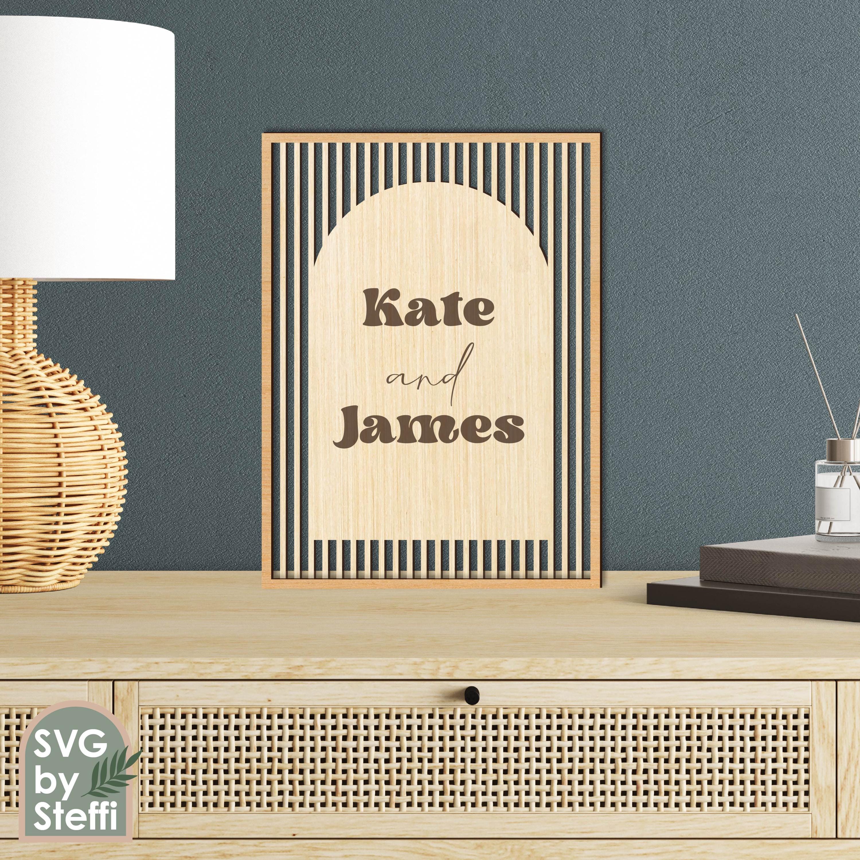 Arch Sign Svg Wedding Sign Template Social Media Sign Laser Cut Files ...