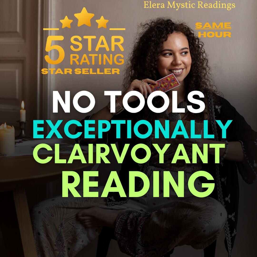 Same Hour Clairvoyant Psychic Reading: No Cards, Accurate Insight Love ...