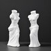 Body Vase Female Form White Bud Vases Body Shaped Small Mouth Unique ...