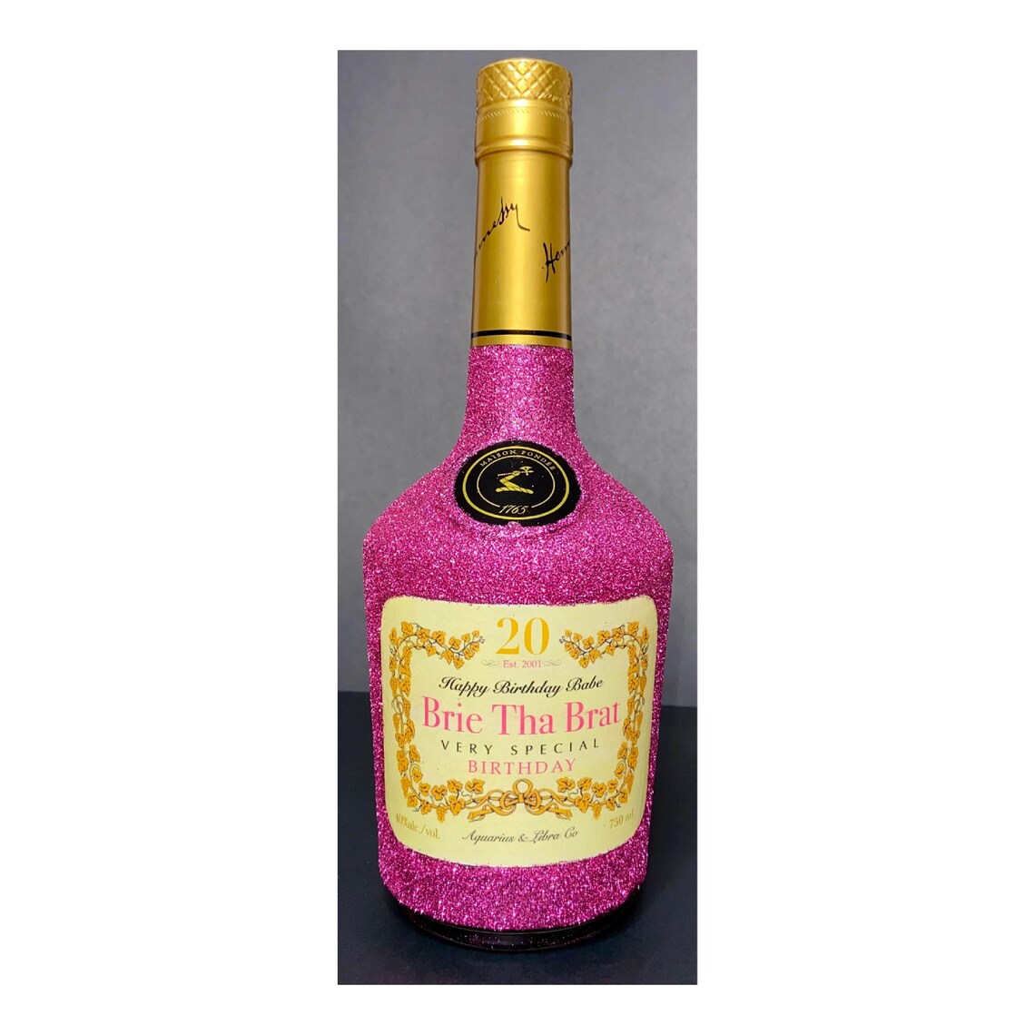 Very Detailed Custom Hennessy Label - Etsy