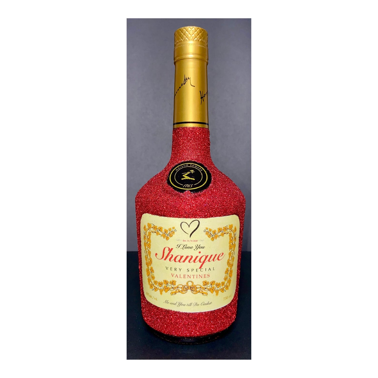 Very Detailed Custom Hennessy Label - Etsy