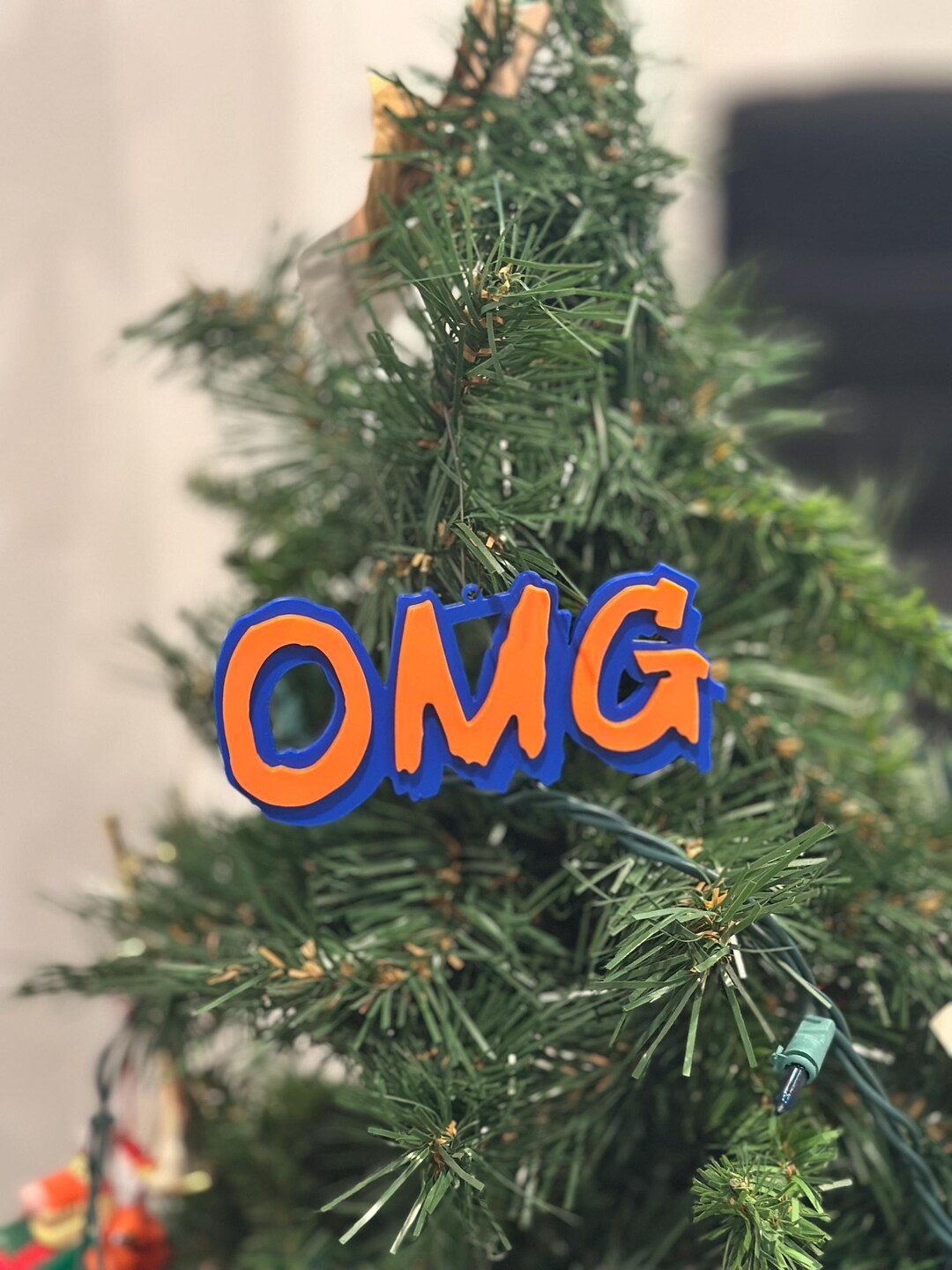 OMG Rally Sign Holiday Ornament NY Mets Holiday Gift Ideas - Etsy