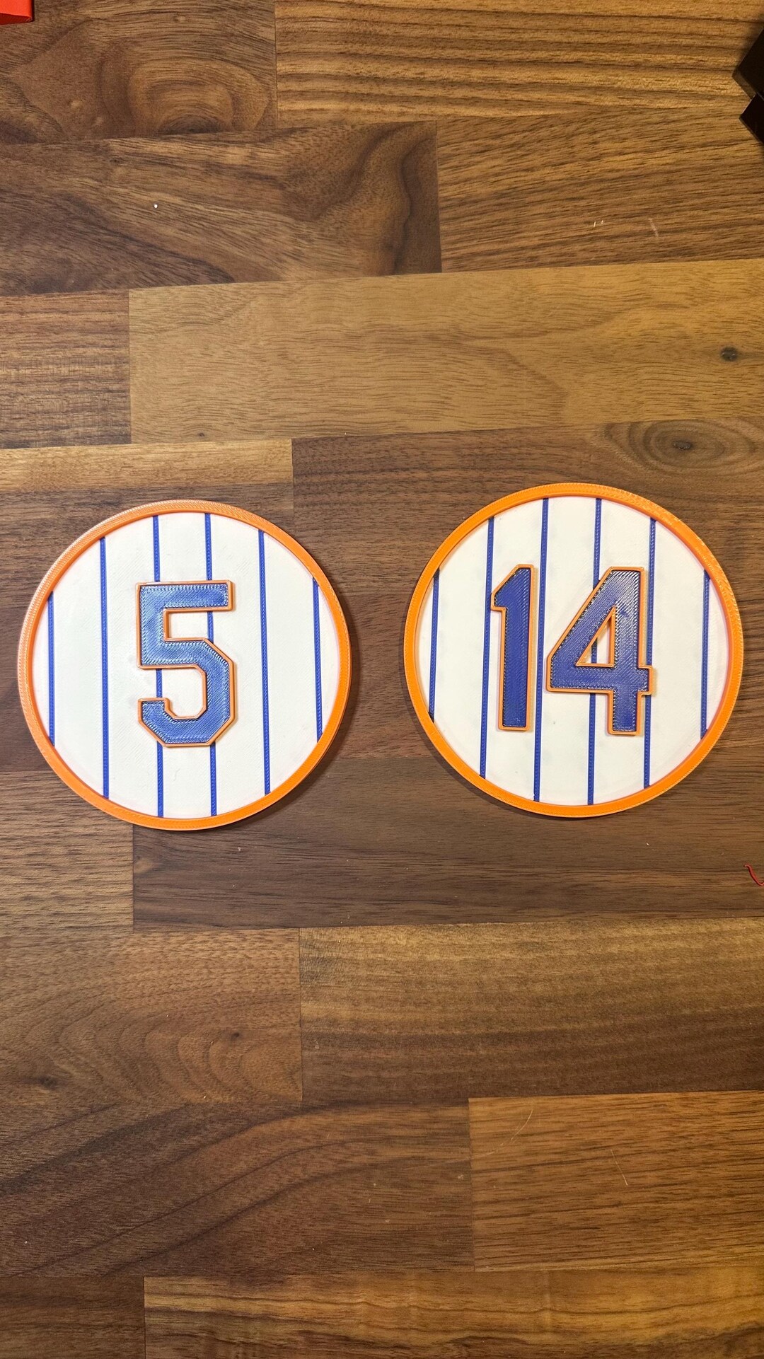 Mets Retired Number Magnet: Baseball Fan Kitchen Decor - Etsy
