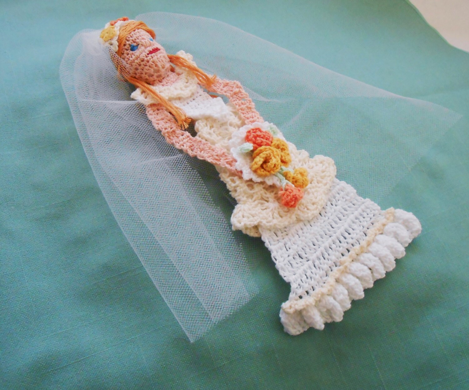 Bride Crochet Bookmark/decoration Pattern Anniversary Gifts - Etsy